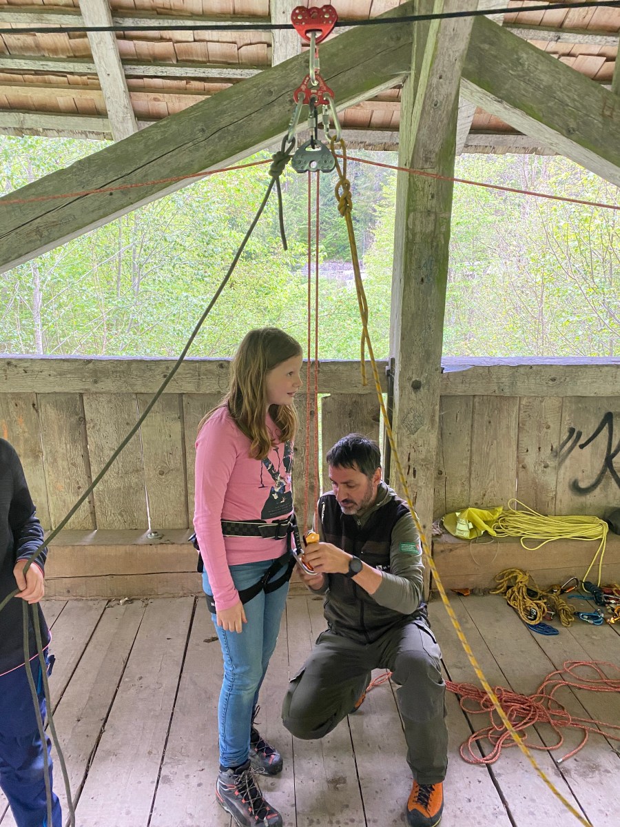 Seilbahn | Junior Ranger Schweiz - Swiss Junior Rangers